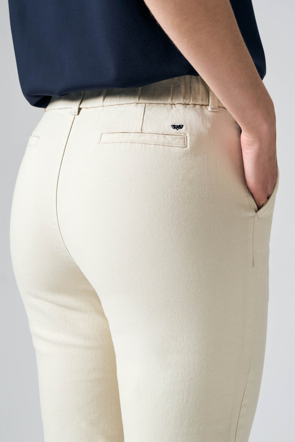 O.O.O. Stretch High Waist Trousers – Memo